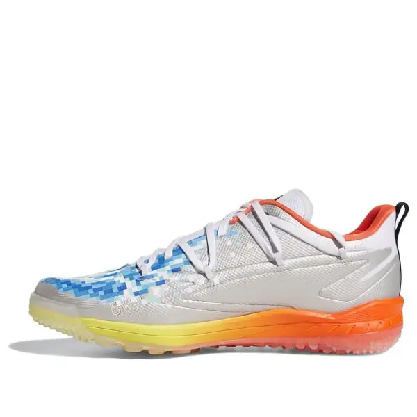 Adidas Afterburner 8 Ko Tf 'pixelated' Sneakers - Grey/multi-color