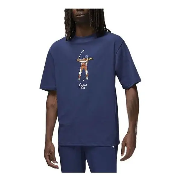 JORDAN X Eastside Golf Tee - Navy