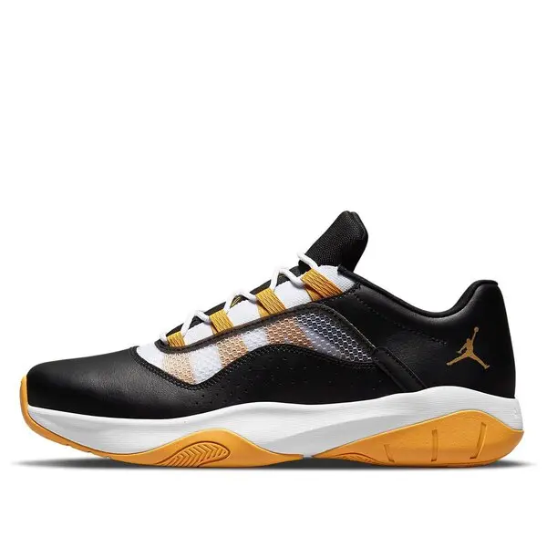 JORDAN Air 11 Cmft Low 'thunder' Sneakers - Black/white/gold