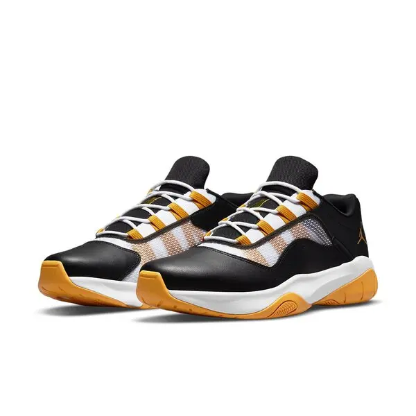 JORDAN Air 11 Cmft Low 'thunder' Sneakers - Black/white/gold