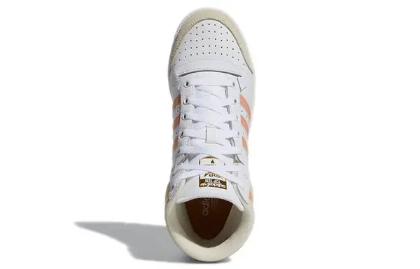 Adidas Top Ten High Top Sneakers - White/pink/grey