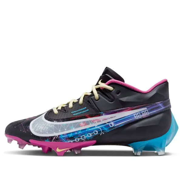 Nike Vapor Edge Elite 360 2 Nrg '2023 Nfl Combine' Cleats - Black/blue Lightning/active Fuchsia