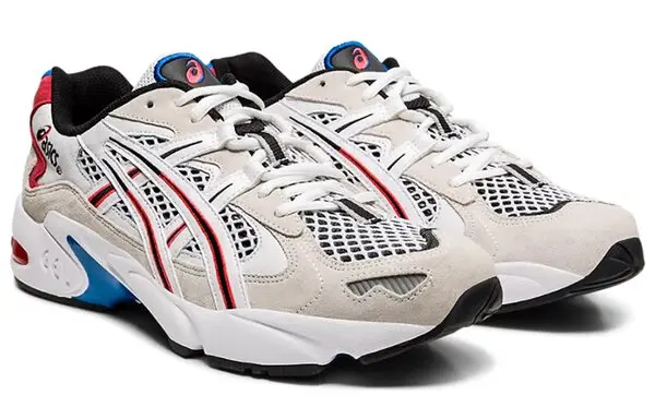 Asics Gel-kayano 5 Og Sneakers - Cream/white/red