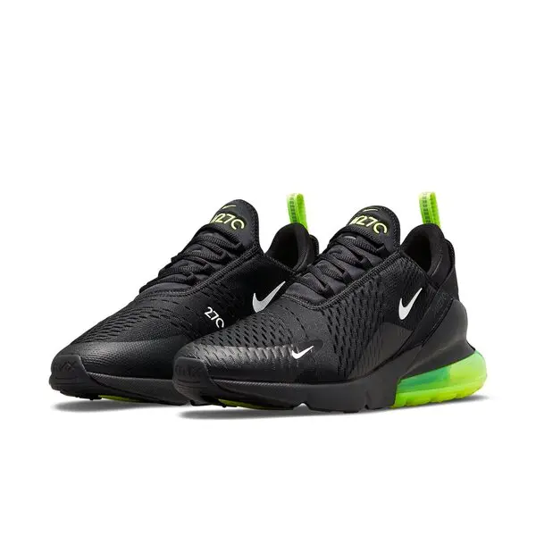 Nike Max 270 Low Top Sneakers - Black/green