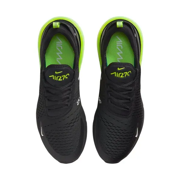 Nike Max 270 Low Top Sneakers - Black/green