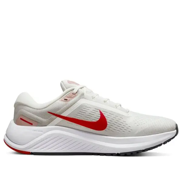 Nike Zoom Structure 24 Low Top Sneakers - White/red