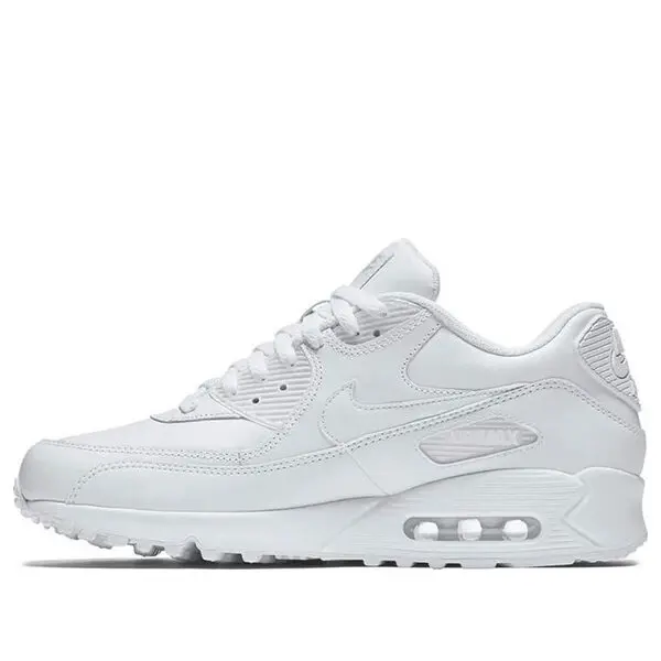 Nike Max 90 Leather Low Top Sneakers - White