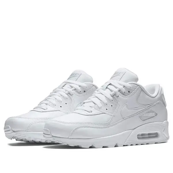 Nike Max 90 Leather Low Top Sneakers - White