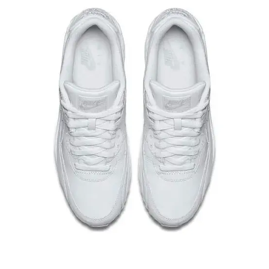 Nike Max 90 Leather Low Top Sneakers - White