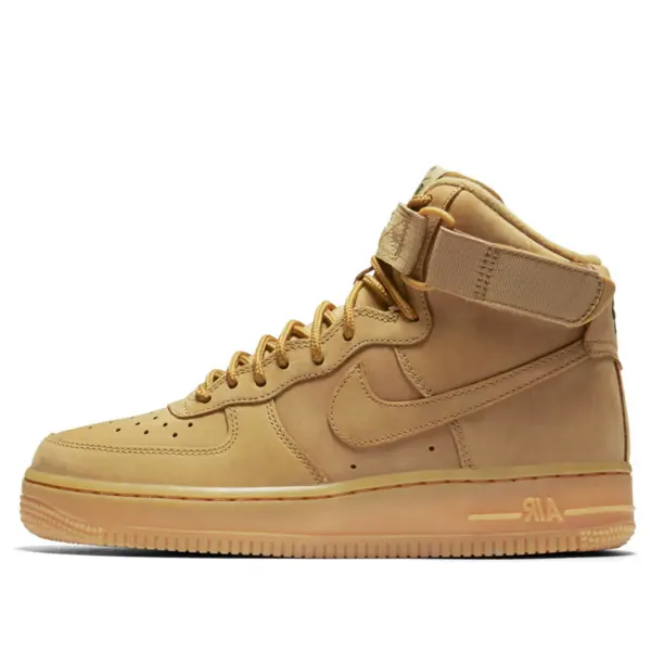 Nike Force 1 High Premium Flax Sneakers - Wheat/brown