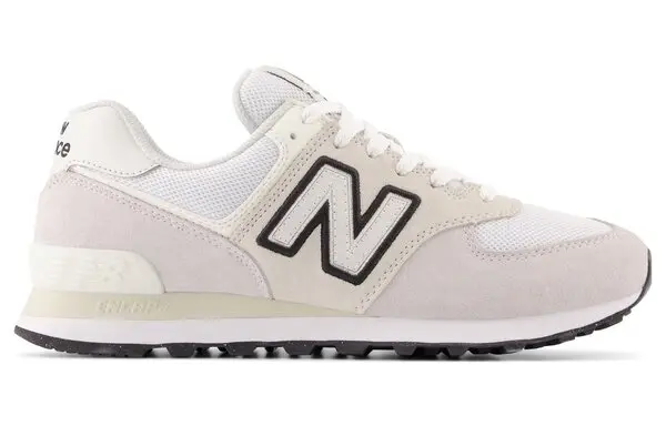 NEW BALANCE 574 Low Top Sneakers - Cream