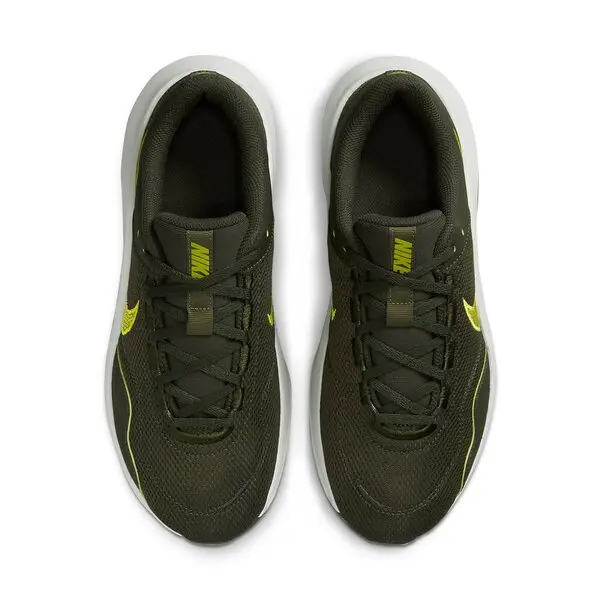 Nike Legend Essential 3 Next Nature "sequoia High Voltage" Sneakers - Sequoia/light Silver/medium Olive