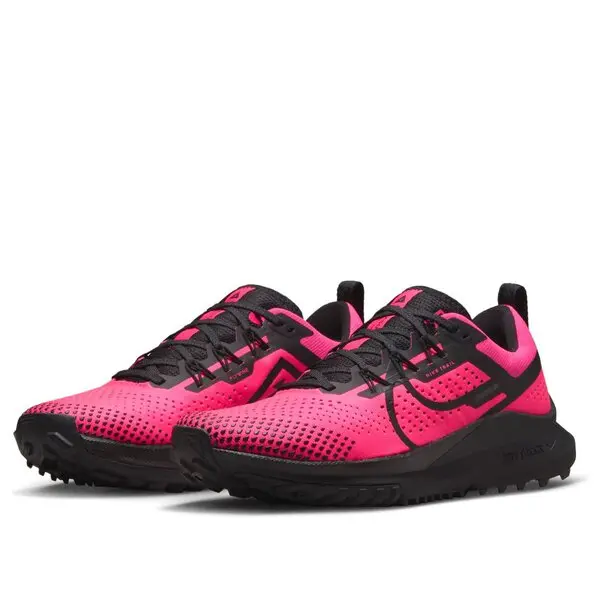 Nike React Pegasus Trail 4 Athletic Sneakers - Hyper Pink/black