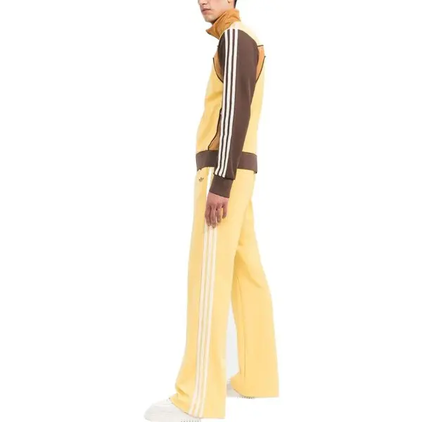 Adidas X Wales Bonner Ss22 Flare Track Pant 'yellow White - Stfago