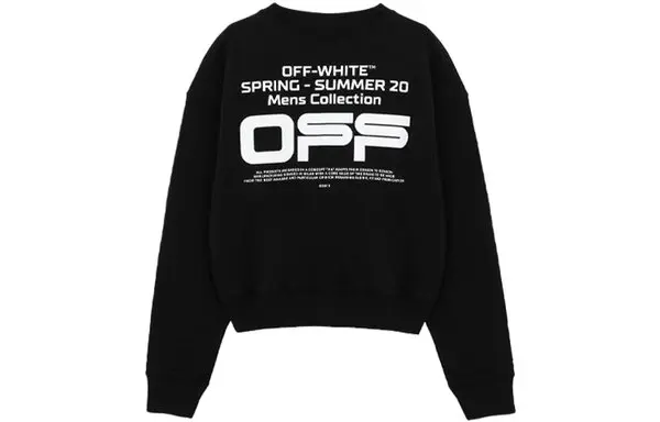 Off-White Alphabet Printed Pullover