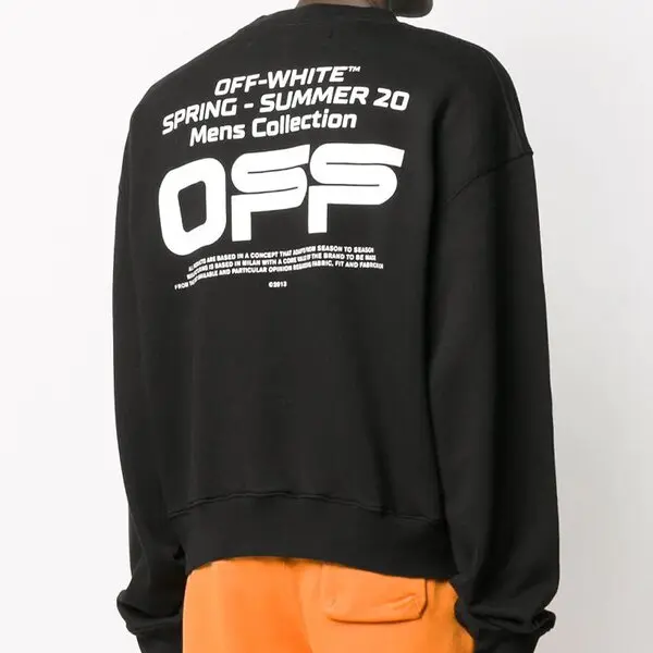 Off-White Alphabet Printed Pullover