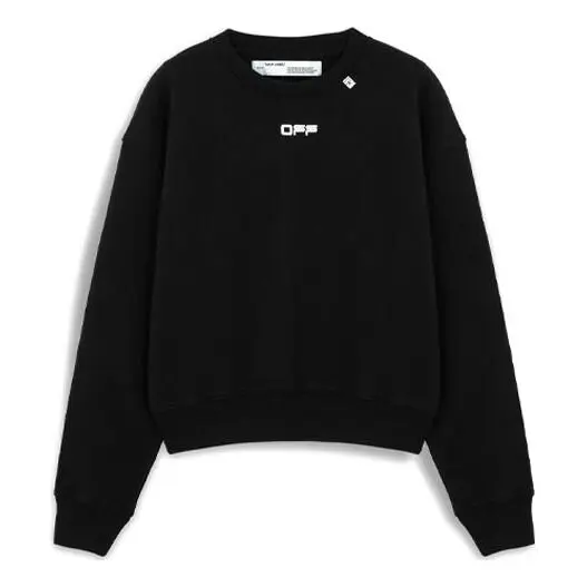 Off-White Alphabet Printed Pullover - Black