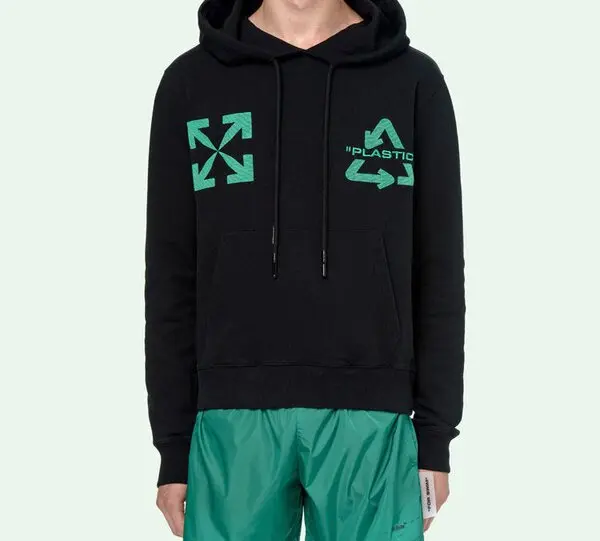 Off-White Universal Key Embroidery Hooded Sweater