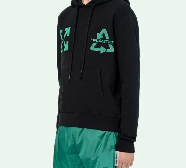 Off-White Universal Key Embroidery Hooded Sweater