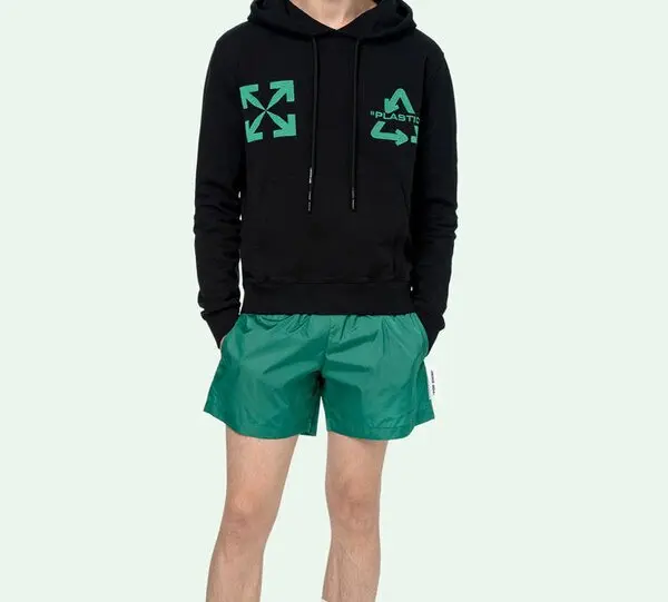 Off-White Universal Key Embroidery Hooded Sweater