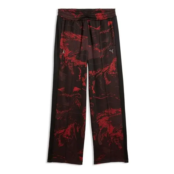 PUMA X Ahluwalia T7 Track Pants Black Aop - Puma Black/aop