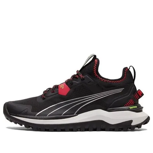 PUMA Voyage Nitro Athletic Sneakers - Black/pink/silver