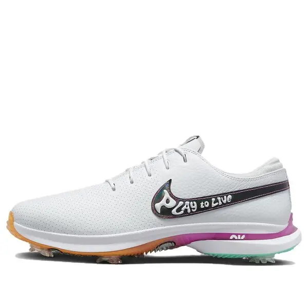 Nike Zoom Victory Tour 3 Nrg "live To Play, Play To Live" Golf Shoes - White/fuchsia Dream/sundial