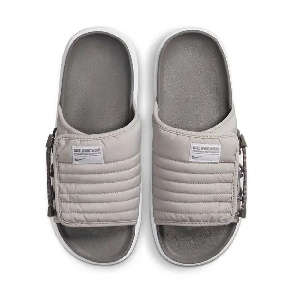 Nike Asuna 2 Slide Sandals - Light Iron Ore/white/flat Pewter