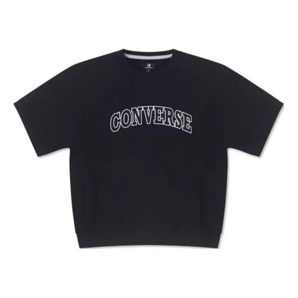 CONVERSE Retro Chuck Crew T-shirt Asia Sizing - Black
