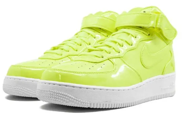 Nike Force 1 Mid Uv 'volt' Sneakers