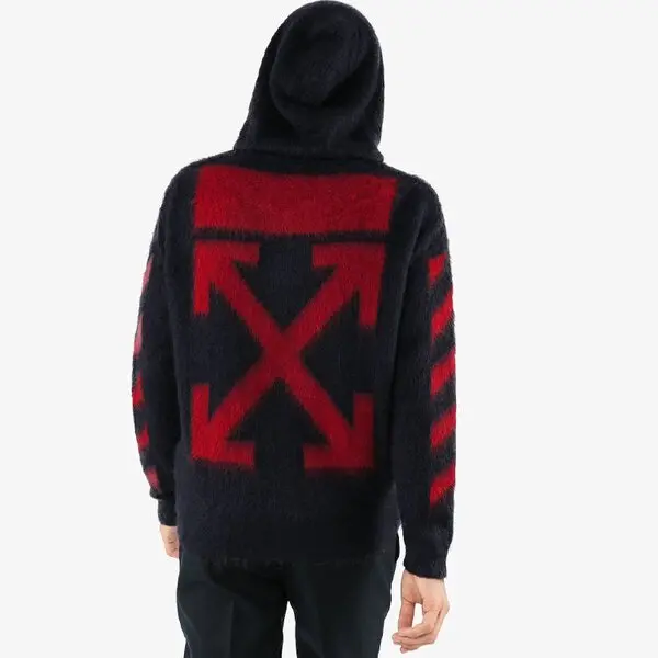 Off-White Fw20 Arrows Printing Pullover Hoodie