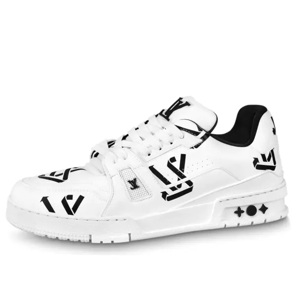 LOUIS VUITTON Trainer Sneakers - White/black