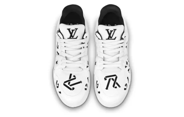 LOUIS VUITTON Trainer Sneakers - White/black