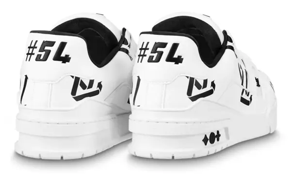 LOUIS VUITTON Trainer Sneakers - White/black