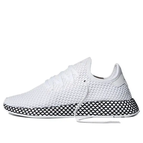 Adidas Deerupt Runner Sneakers - White/black