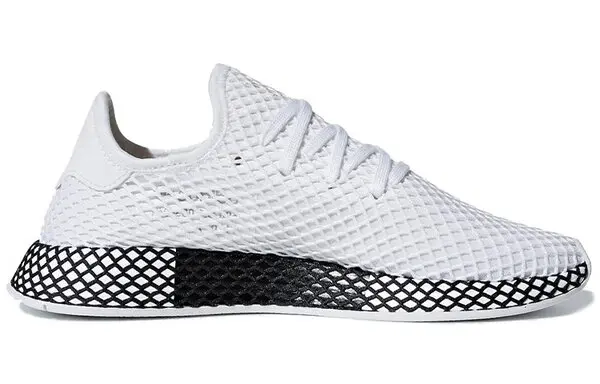 Adidas Deerupt Runner Sneakers - White/black
