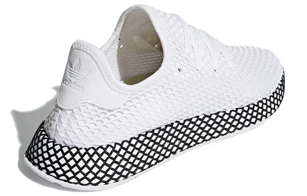 Adidas Deerupt Runner Sneakers - White/black