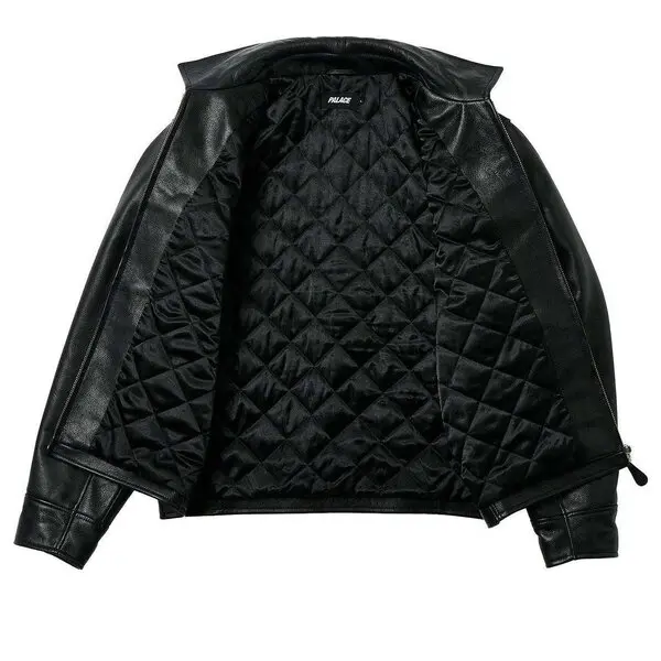 PALACE Safe Hands Leather Jacket