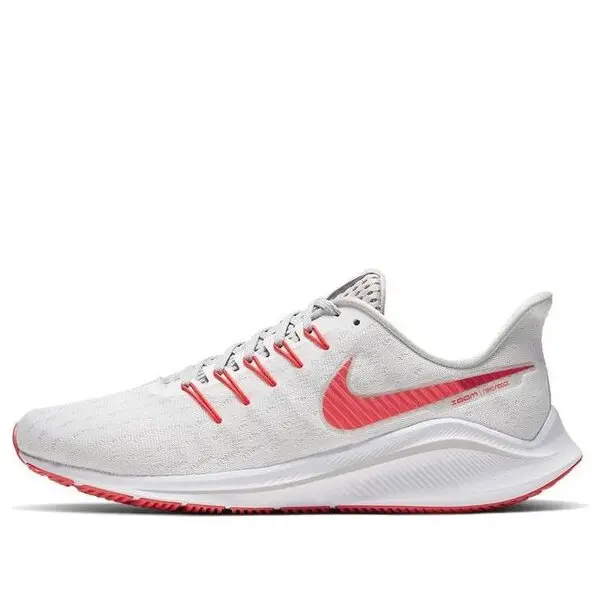 Nike Zoom Vomero 14 Athletic Sneakers - White/red