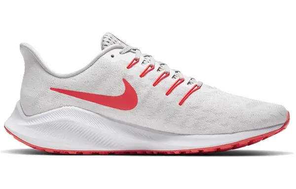 Nike Zoom Vomero 14 Athletic Sneakers - White/red