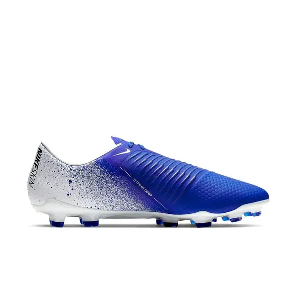 Nike Phantom Venom Pro Fg "white Racer Blue - White/blue