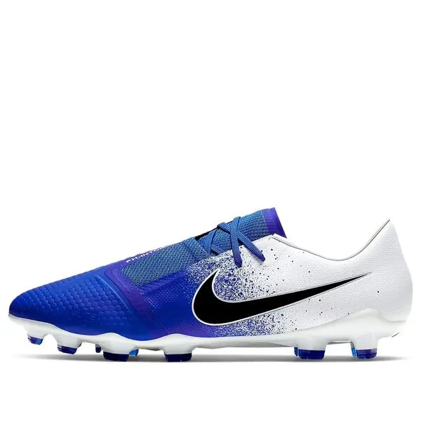 Nike Phantom Venom Pro Fg "white Racer Blue - White/blue