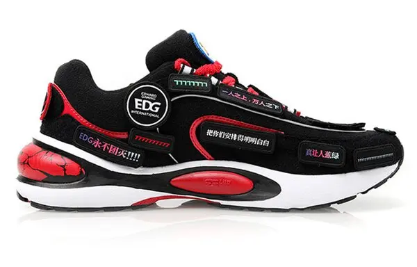LI-NING X Edg V8 Athletic Sneakers