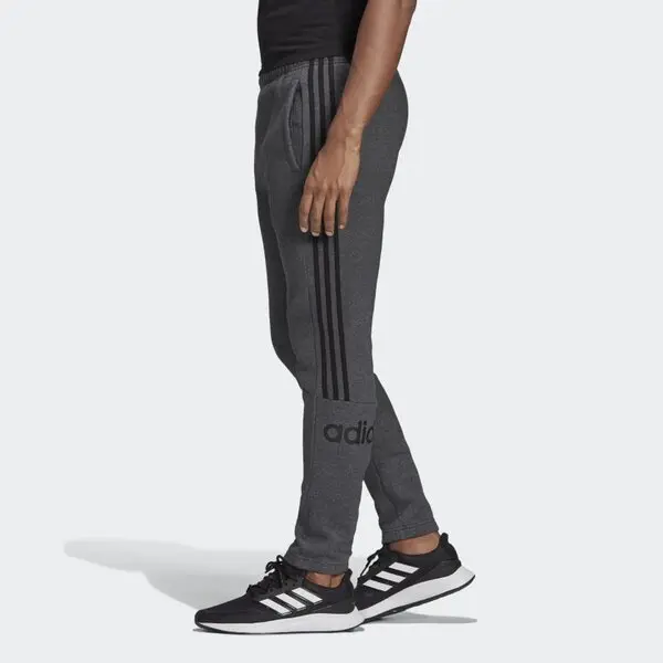 Adidas Jog Pant 3s Running Sport Casual Knitting Trousers - Grey