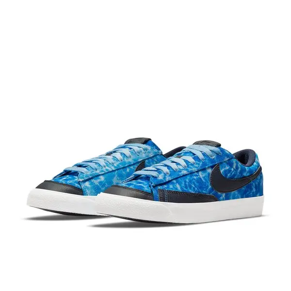 Nike Blazer Low '77 Acid Wash Sneakers - Blue/black