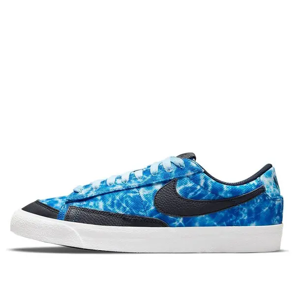 Nike Blazer Low '77 Acid Wash Sneakers - Blue/black