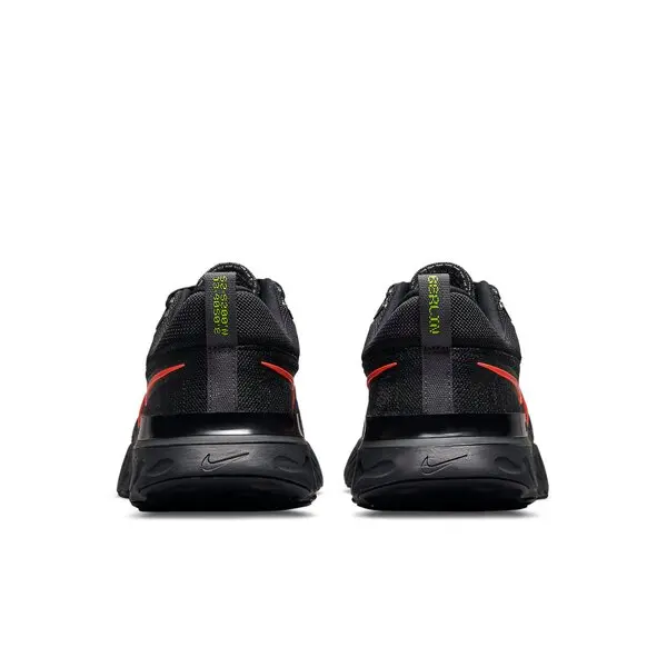Nike React Infinity Run Flyknit 2 Athletic Sneakers - Black