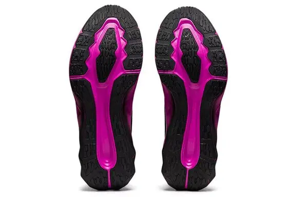 Asics Novablast Running Shoes - Black/purple