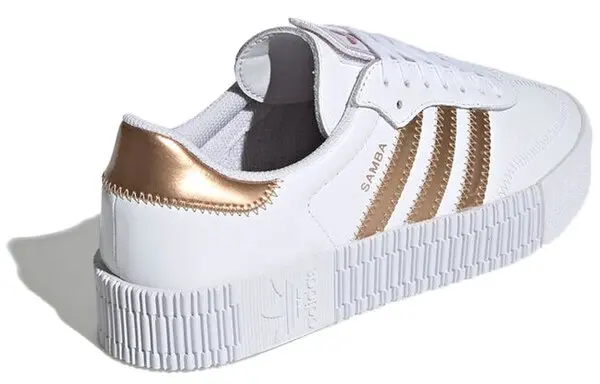 Adidas Sambarose Platform Sneakers - White