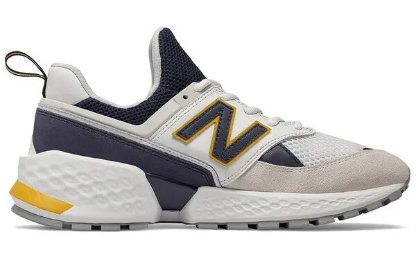NEW BALANCE 574 Sport Casual Sneakers - White/blue
